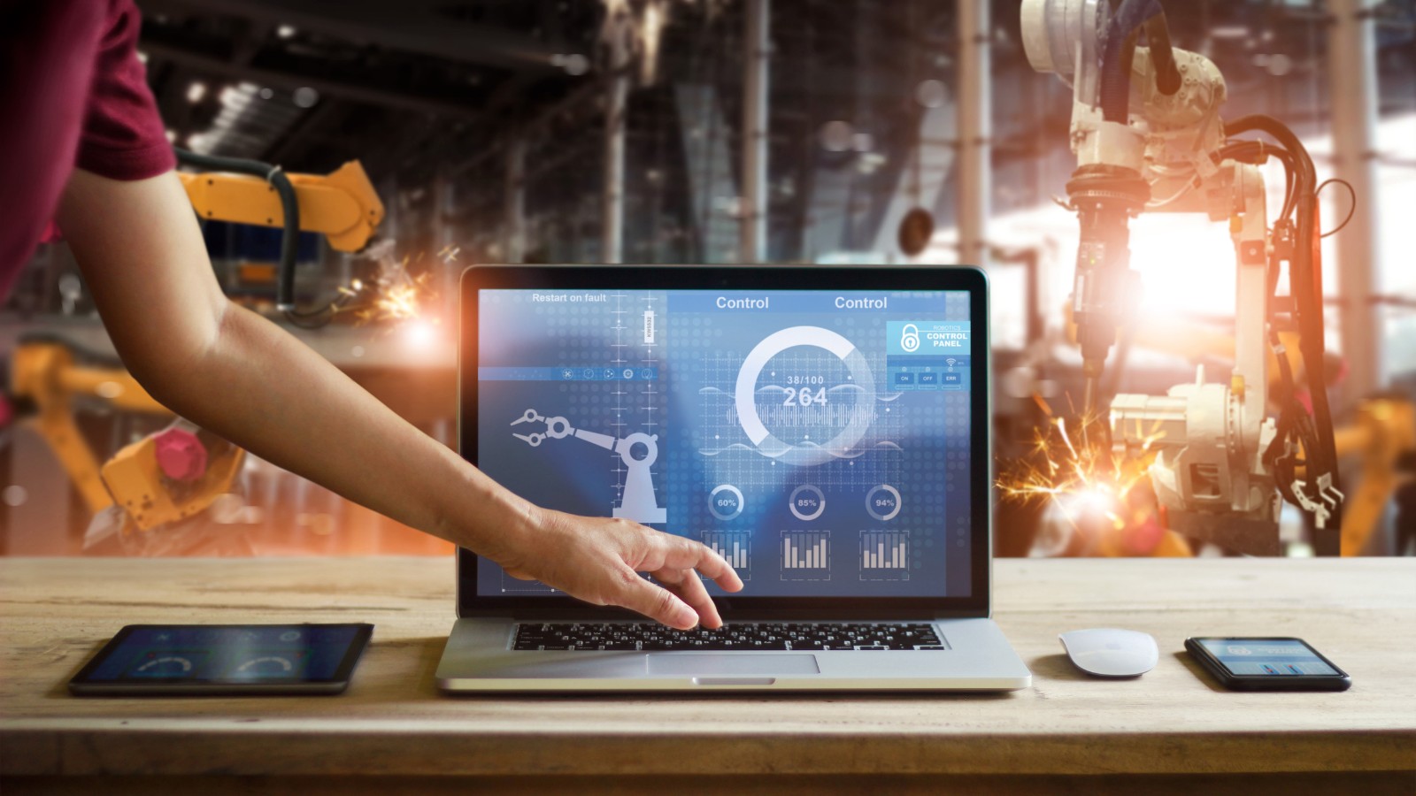 Event-Driven Architecture for Multi-Level Manufacturing