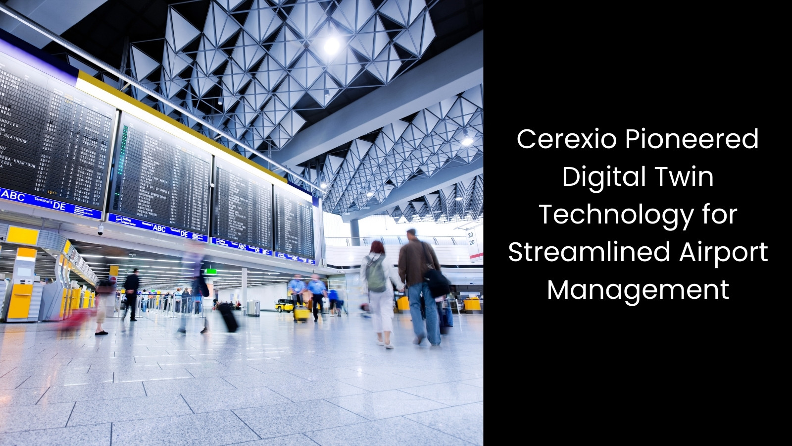 How Can Digital Twin Facilitate Airport Services in Singapore? - Cerexio