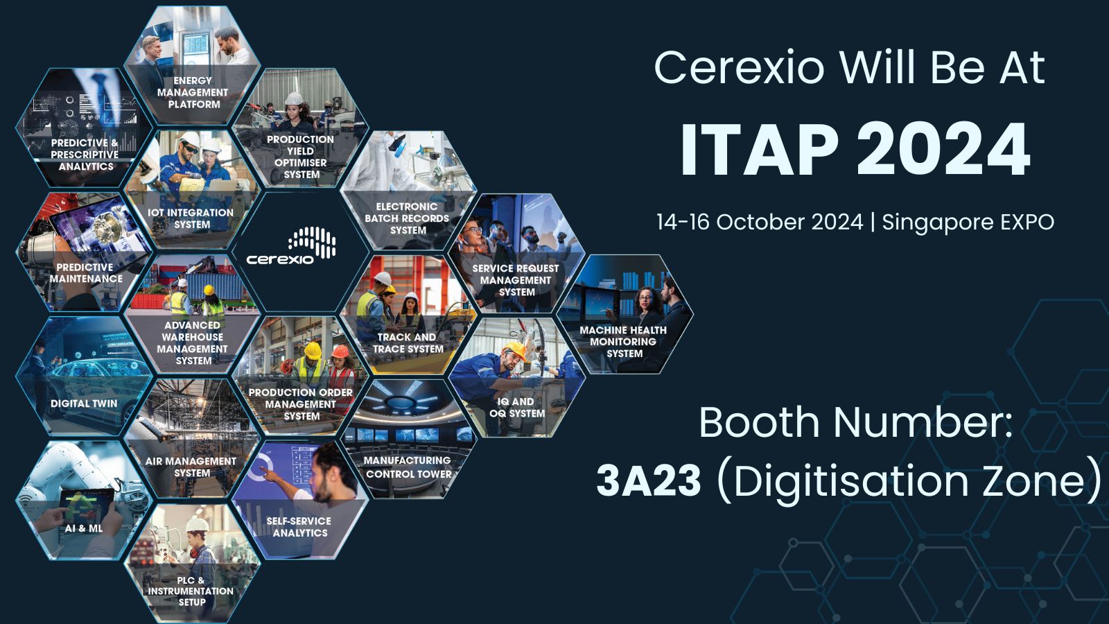 Cerexio Joins ITAP 2024: Showcasing Innovation in Digital Transformation - Cerexio