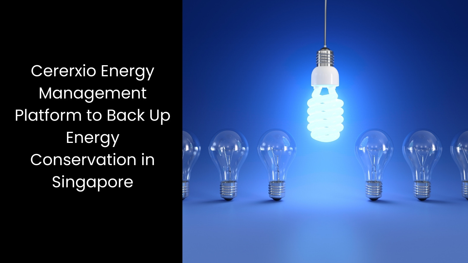 Road to Industrial Energy Conservation in Singapore - Cerexio
