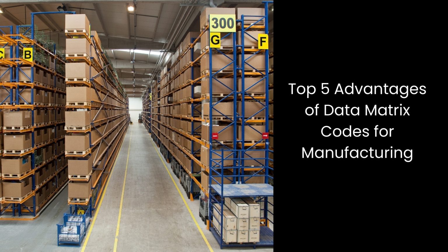 Advantages of Data Matrix Codes for Manufacturing - Cerexio