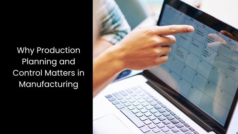 What is Production Planning and Control? - Cerexio